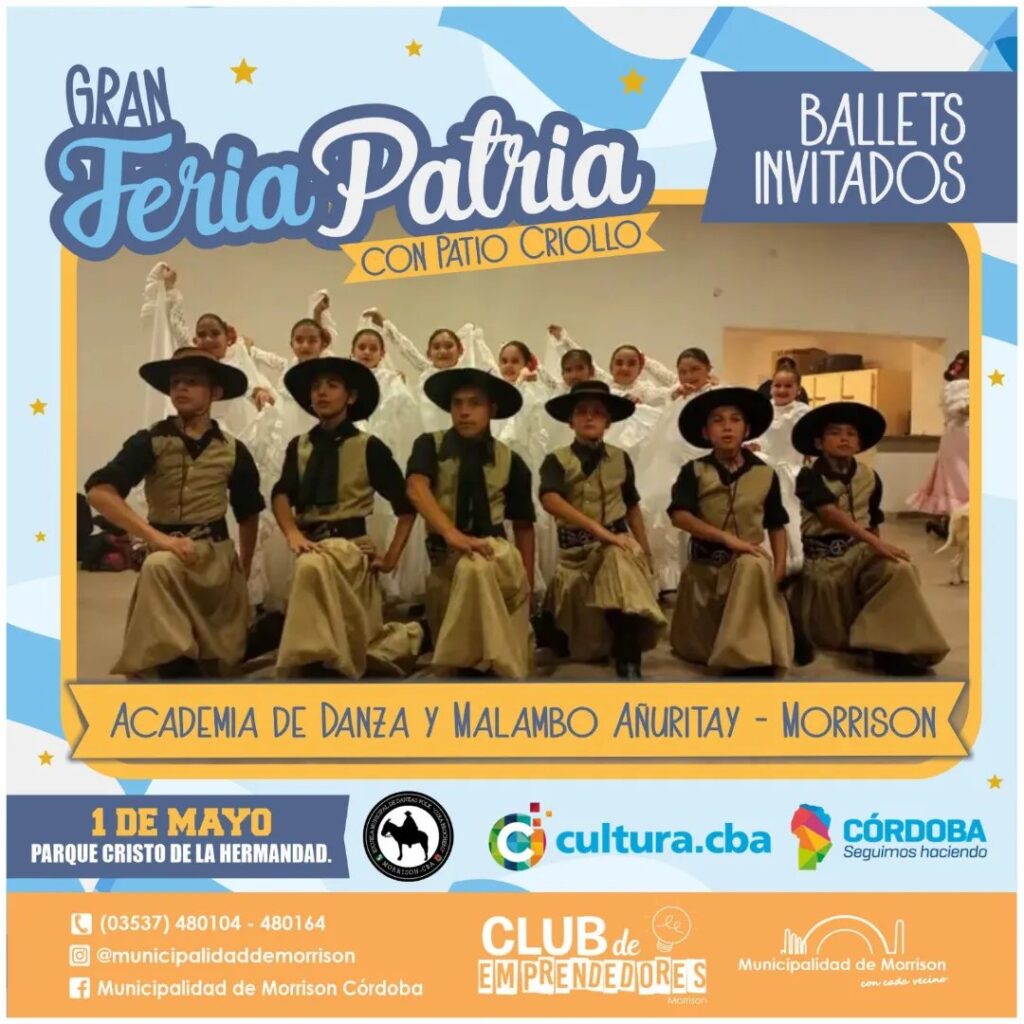 1° de mayo con fiesta en Morrison - Municipalidad de Morrison